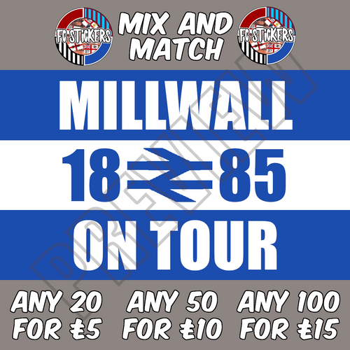 Millwall On Tour | FC STICKERS