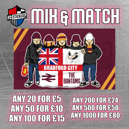 Bradford Flag Hooligans | FC STICKERS
