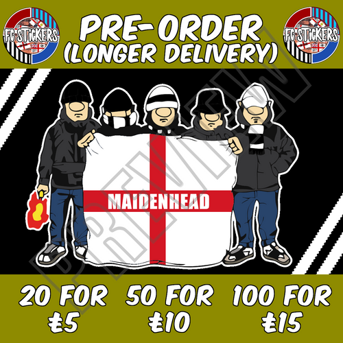 Maidenhead Flag Hooligans | FC Stickers