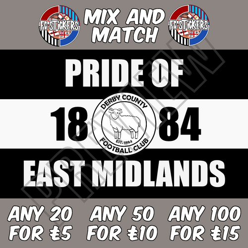 Pride of East Midlands | FC Stickers