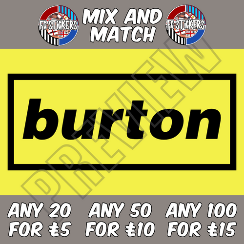 burton Britpop | FC STICKERS
