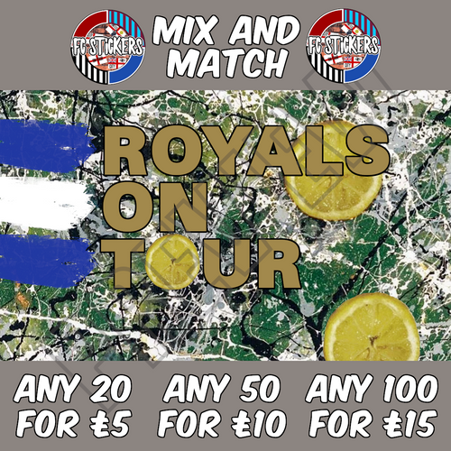 Royals On Tour Lemon Roses | FC Stickers