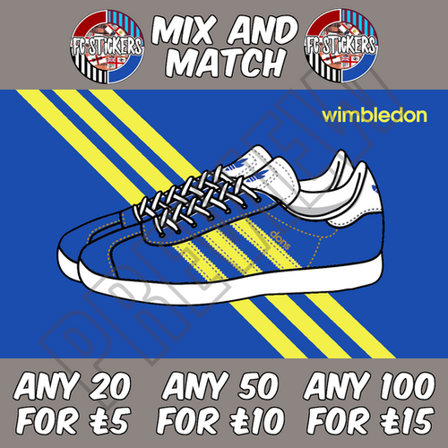 AFC Wimbledon Gazelle | FC STICKERS