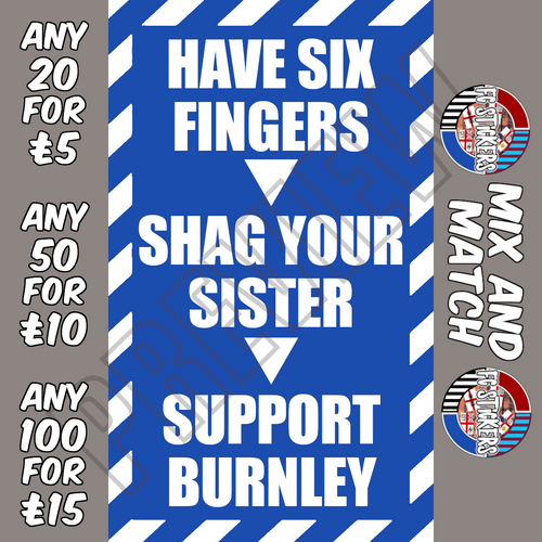Support Burnley | FC STICKERS