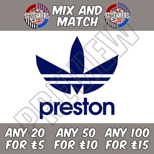 Adi Stripes Preston | FC Stickers