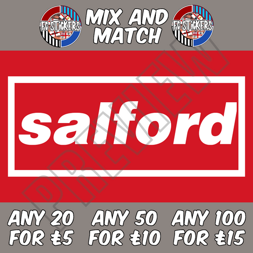salford Britpop | FC Stickers
