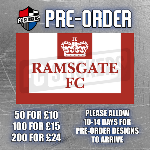 Ramsgate FC Offensive Weekend | FC STICKERS