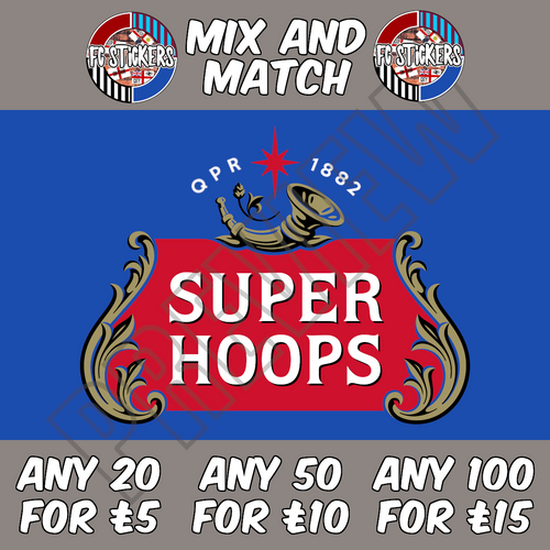 Super Hoops Artois | FC Stickers