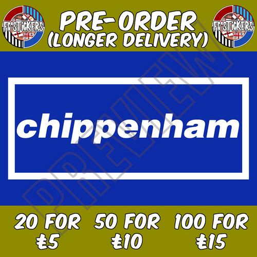 chippenham Britpop | FC STICKERS