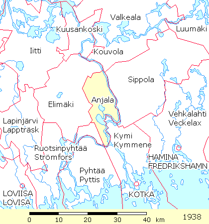 Anjala | Tietoja Suomen seurakunnista