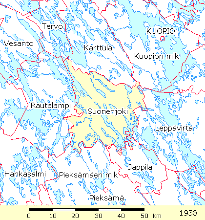 Suonenjoki | Tietoja Suomen seurakunnista