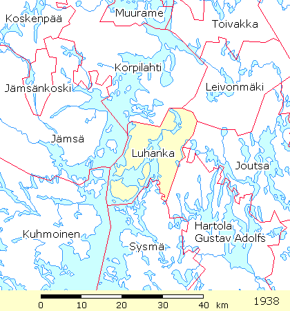 Luhanka | Tietoja Suomen seurakunnista