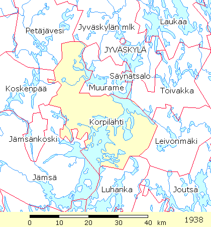 Korpilahti | Tietoja Suomen seurakunnista