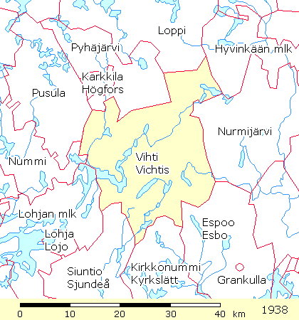 Vihti | Tietoja Suomen seurakunnista