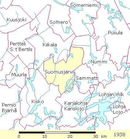 Suomusjärvi | Tietoja Suomen seurakunnista