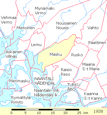 Masku | Tietoja Suomen seurakunnista