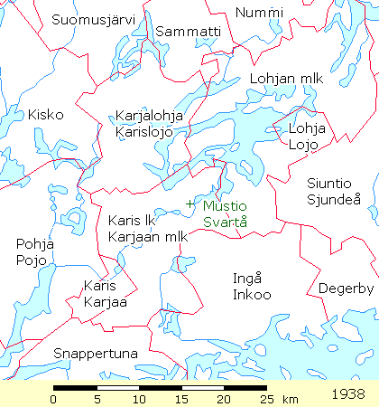 Mustio | Tietoja Suomen seurakunnista