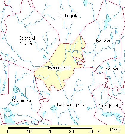 Honkajoki | Tietoja Suomen seurakunnista