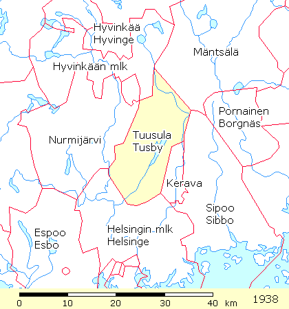 Tuusula | Tietoja Suomen seurakunnista