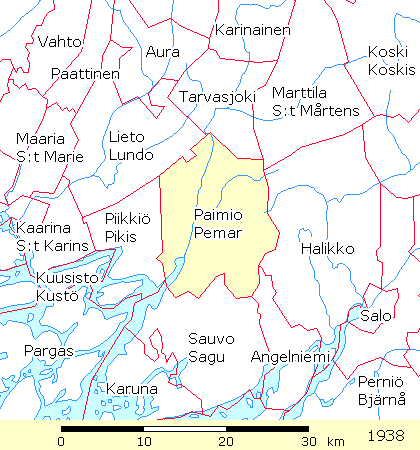 Paimio | Tietoja Suomen seurakunnista