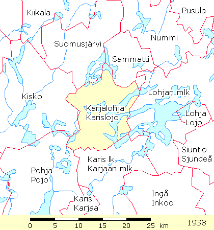 Karjalohja | Tietoja Suomen seurakunnista