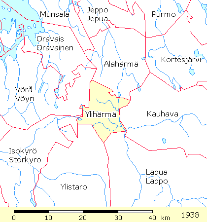 Ylihärmä | Tietoja Suomen seurakunnista