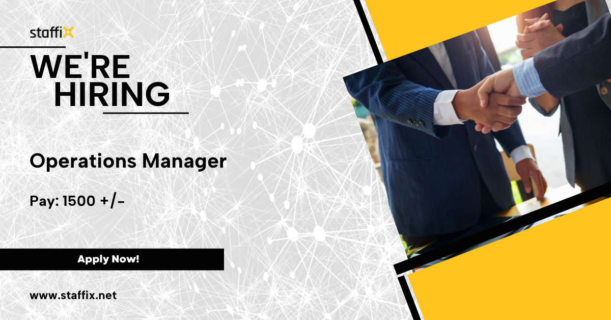 Vende Pune - Operations Manager - staffiX