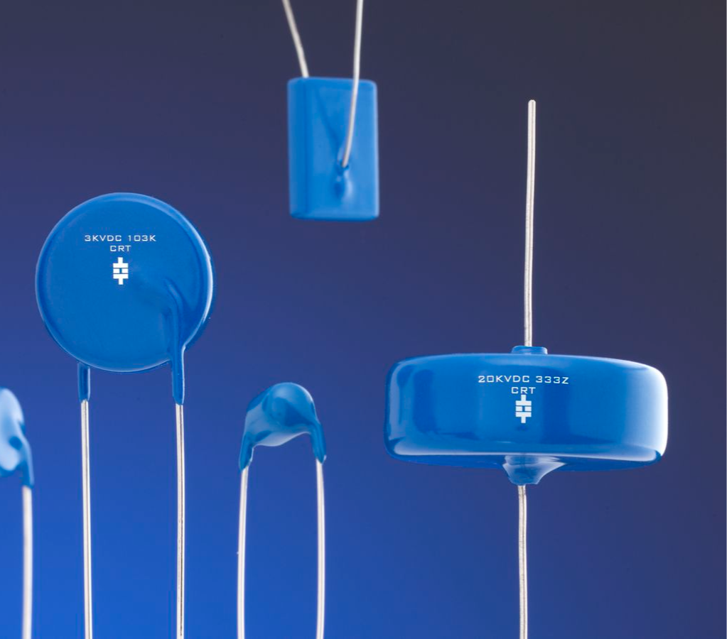 High Voltage Radial Leaded Disc Capacitors CRT-0020 | CalRamic