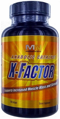Molecular Nutrition X-Factor, Anabolic Catalyst - 100 softgels ...