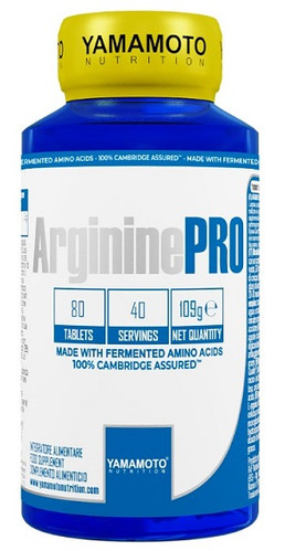 Yamamoto Nutrition Arginine PRO - Cambridge Assured - 80 tablets ...