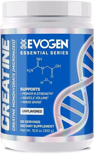Evogen Creatine Monohydrate - 300 grams | Creatine fitness