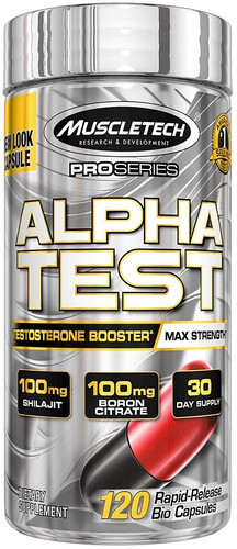 MuscleTech Alpha Test - 120 caps | Creatine fitness