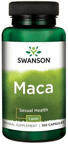 Swanson Maca, 500mg - 100 caps | Creatine fitness
