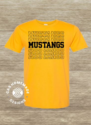 Mustangs T-Shirt | C & S Main