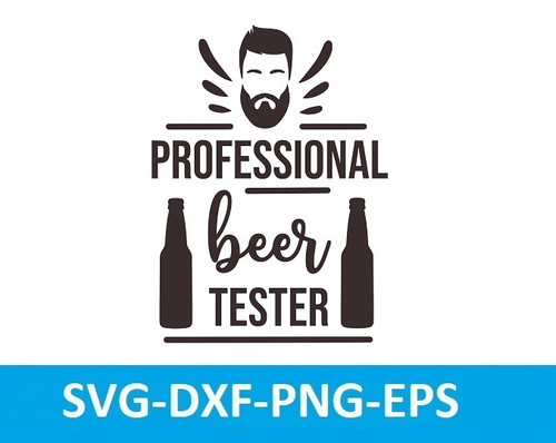 Professional beer tester svg png eps dxf | Vero