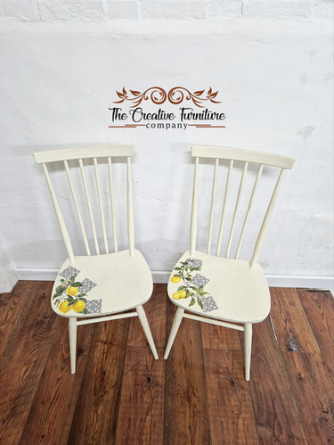 Sicilian inspired Lemon Chair | Bespoke Upcycled Interior Occasional ...