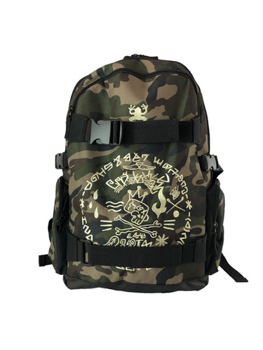 OLD SCHOOL BackPack CAMO K.E. | CrackPot