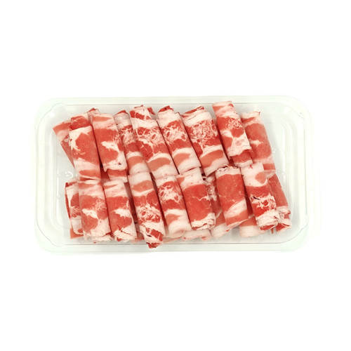 우삼겹 샤브샤브 Thin Sliced Beef Short Plate 1.3LB | Meatopia