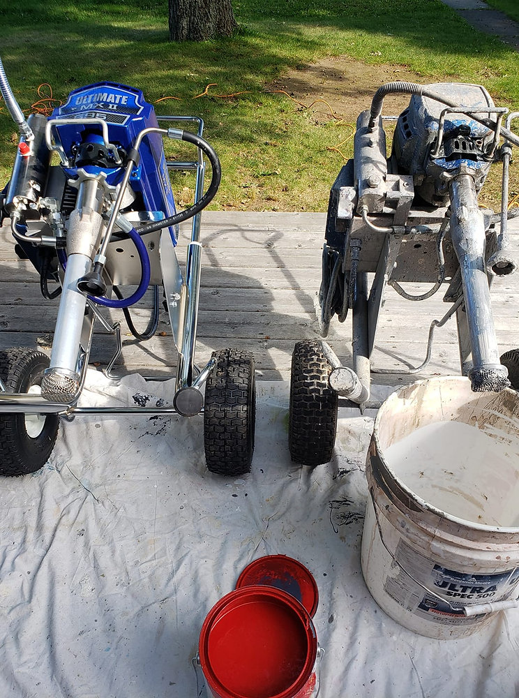 All about the airless spraying system