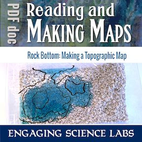 Topographic Maps: Use a Model Landscape to Draw Contour Intervals on ...