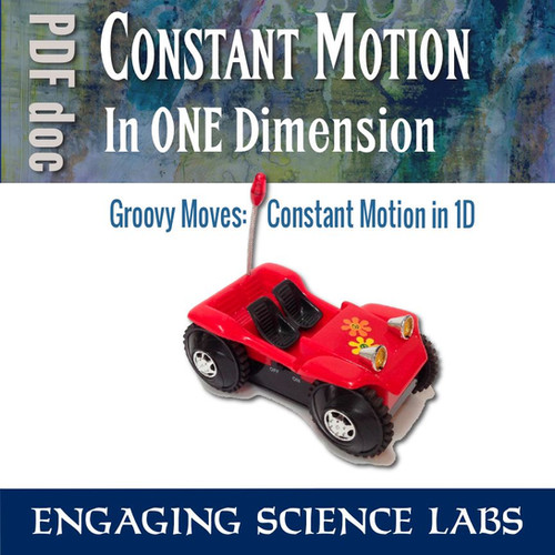 Motion and Graphing Lab Investigation | Constant Motion in 1 Dimension ...