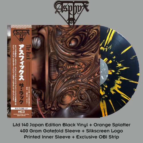 Asphyx - The Rack Black Vinyl + Orange Splatter | Nesimedia