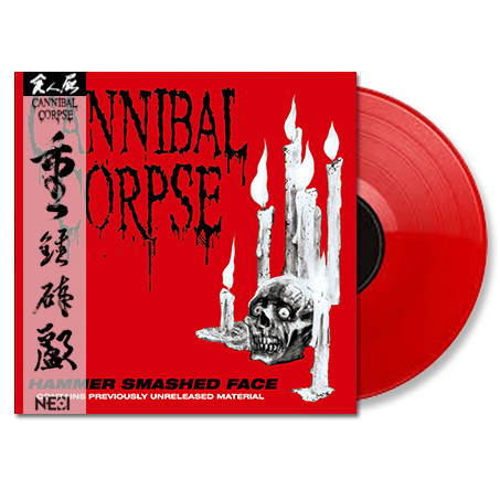 Cannibal Corpse Hammer Smashed Face Red Vinyl Ltd 200 Nesimedia