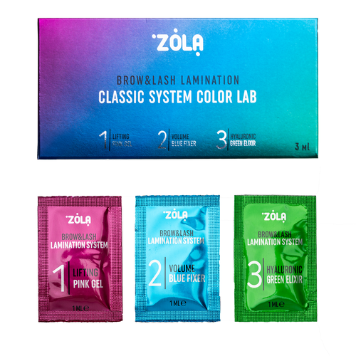 Zola Color Lab Sachet Set (3x1ml) | Shop Disfruta