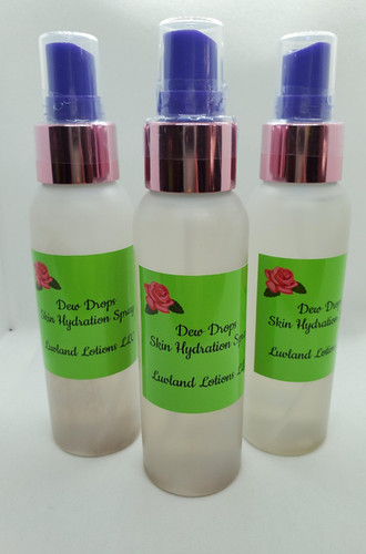 Dew Drops - Rose - Skin Hydration Spray | Luvland Lotions