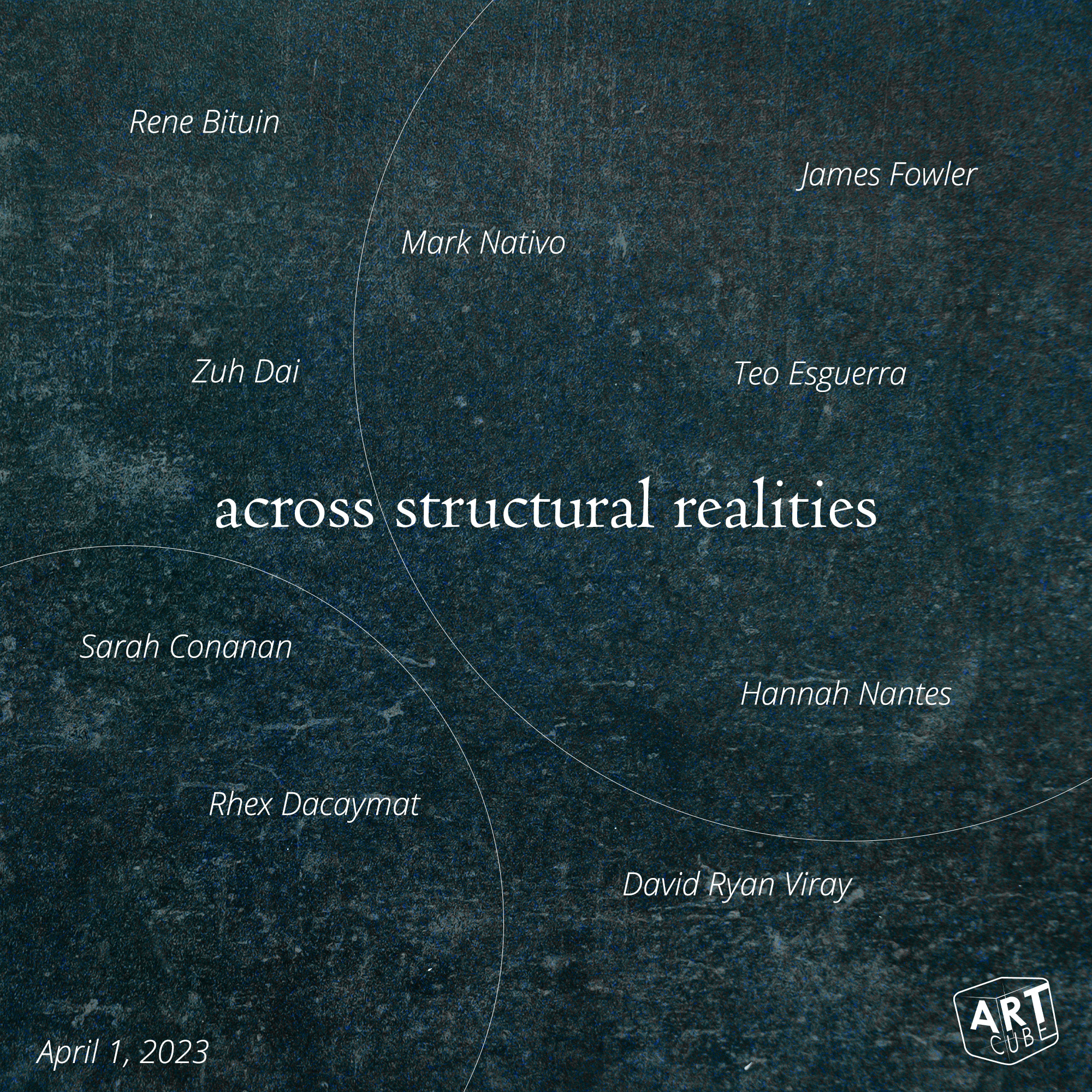 Across Structural Realities - Rene Bituin, Sarah Conanan, Rhex Dacaymat ...