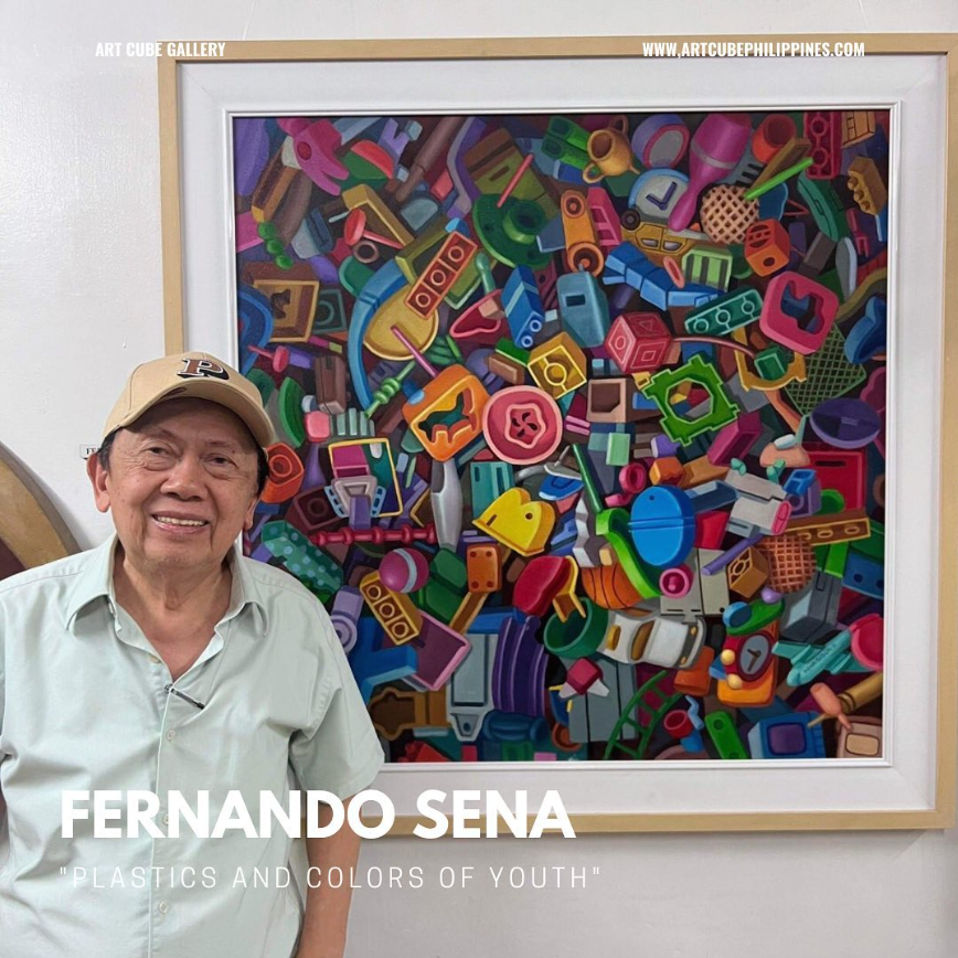 Plastics and Colors of Youth - Fernando Sena | Art Cube Philippines