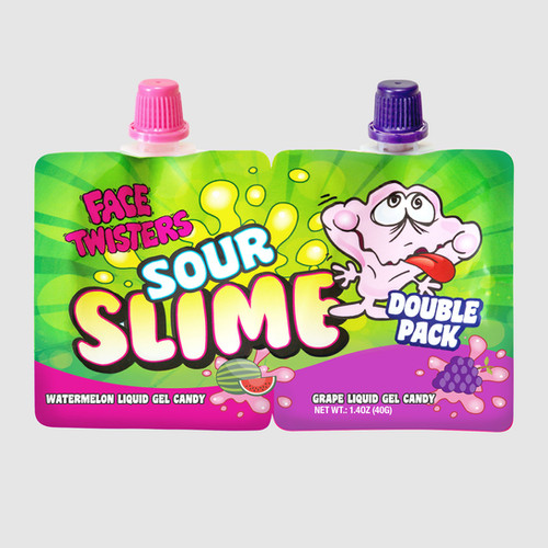 Sour Slime Candy Gel Series 2 | FACE TWISTERS