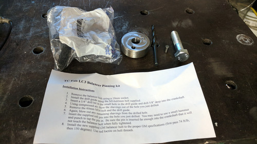 Crankshaft pinning kit | tcfab