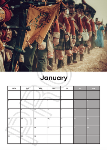 2024 Napoleonic Re-enactment Calendar | Education
